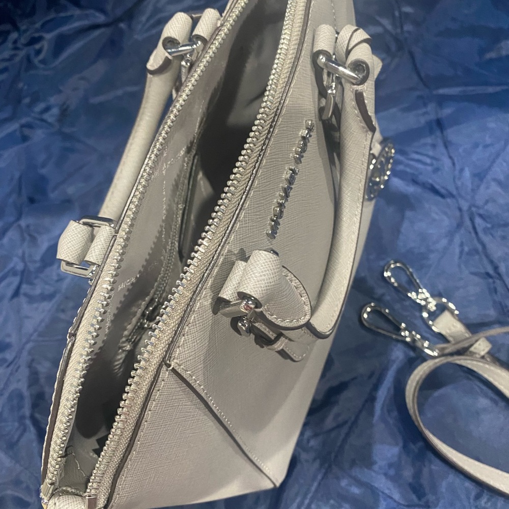 Leather Handbag With Removable Strap - Gem